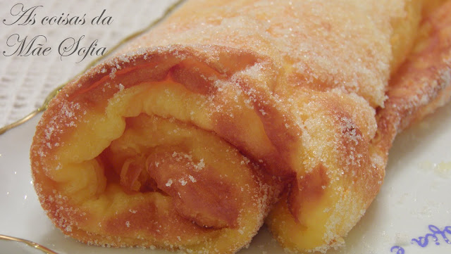 Torta de laranja / Orange roulade | As coisas da Mãe Sofia