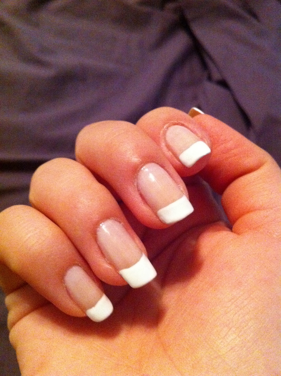 Natural Nails by Sarah: Basic French