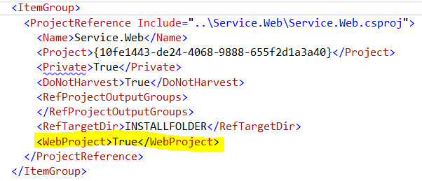 Olav's thoughts on coding: Creating a web service installer in Visual ...