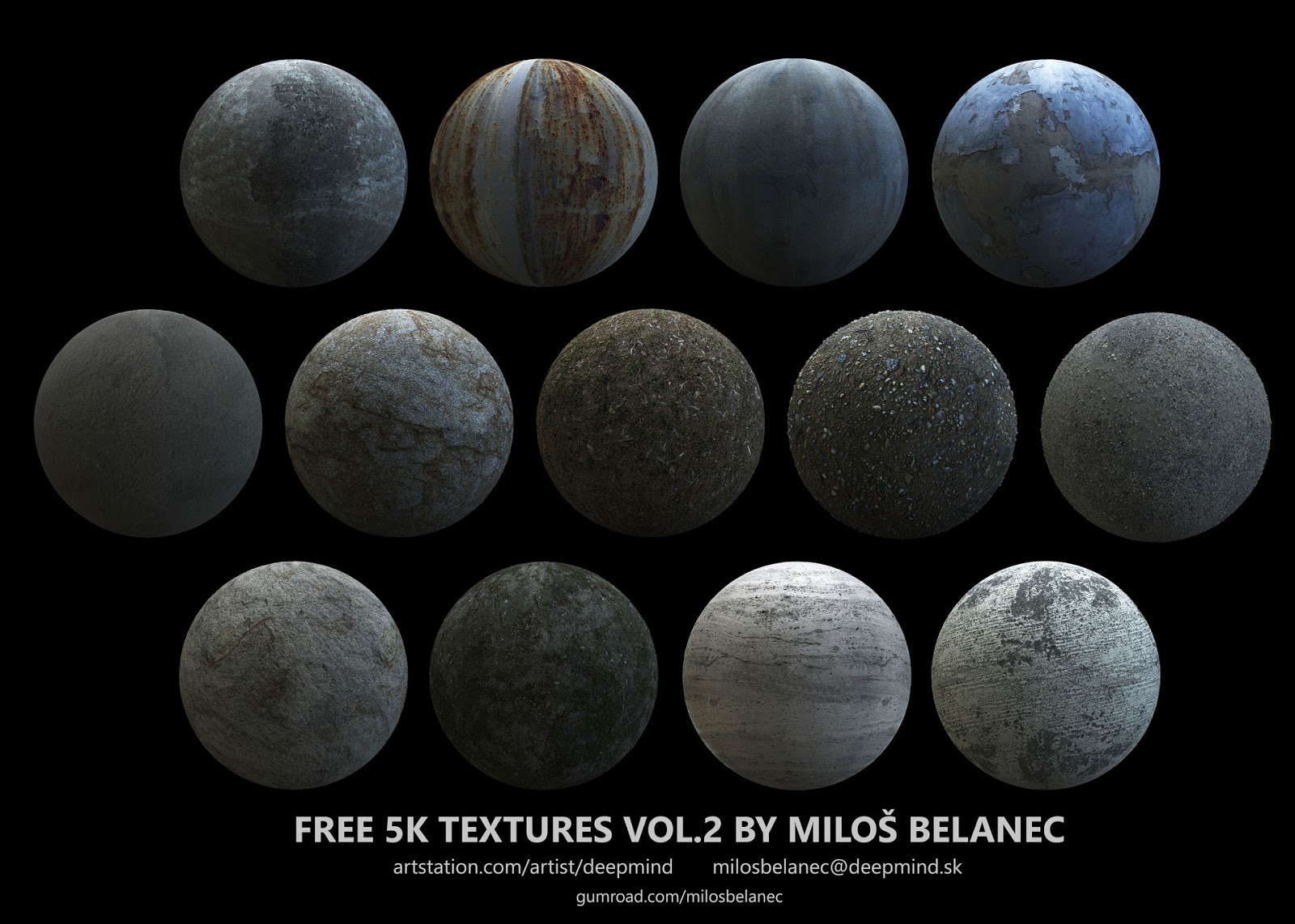 Download free 5K Textures | Computer Graphics Daily News