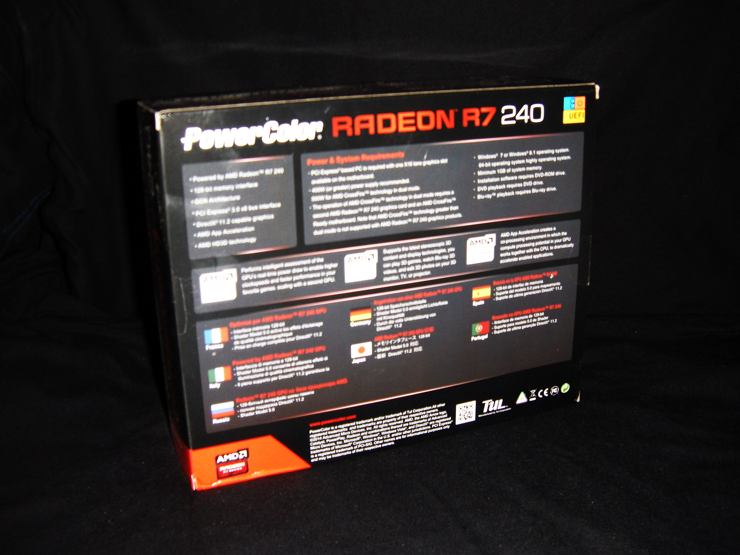 Power Color Radeon R7 240 GDDR5 1G : Unboxing & Review | Everlasting ...
