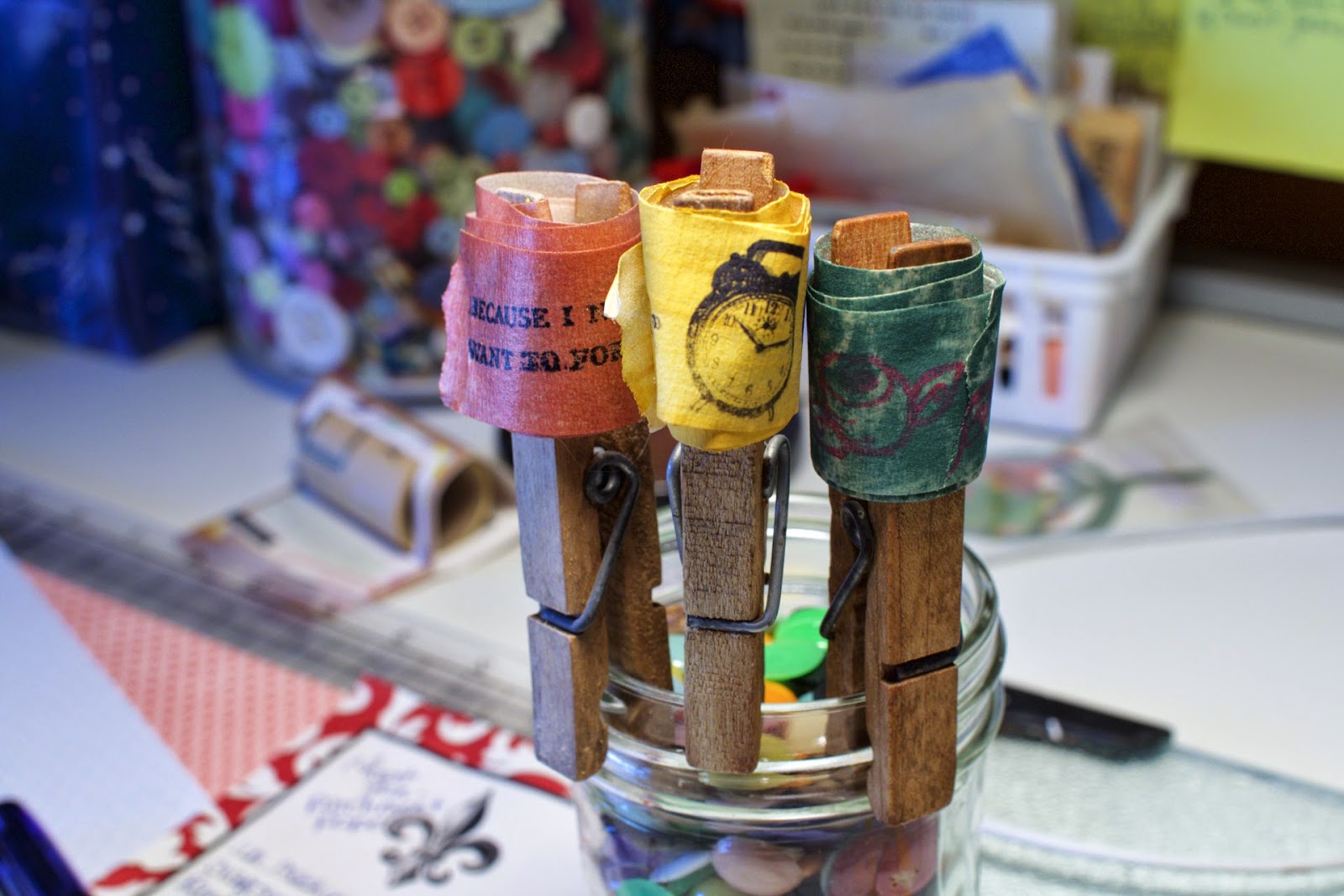 Off the Rails Scrapbooking: DIY - Washi Tape