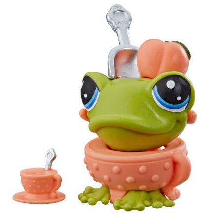 Littlest Pet Shop Series 4 Thirsty Pets Frog (#4-161) Pet | LPS Merch