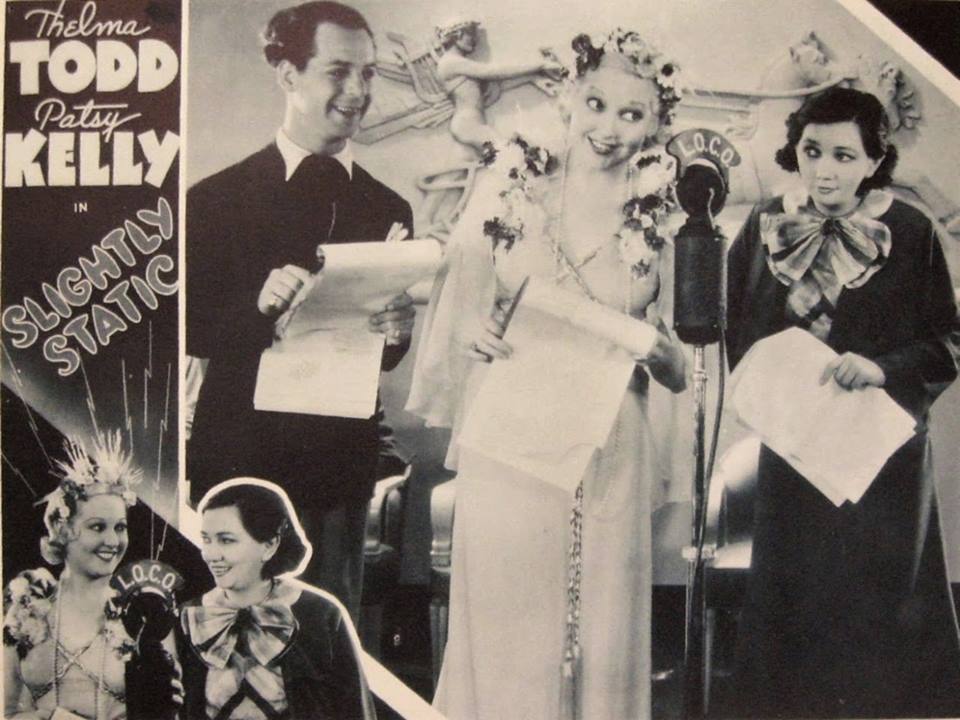 Thelma Todd: SLIGHTLY STATIC Lobby Card