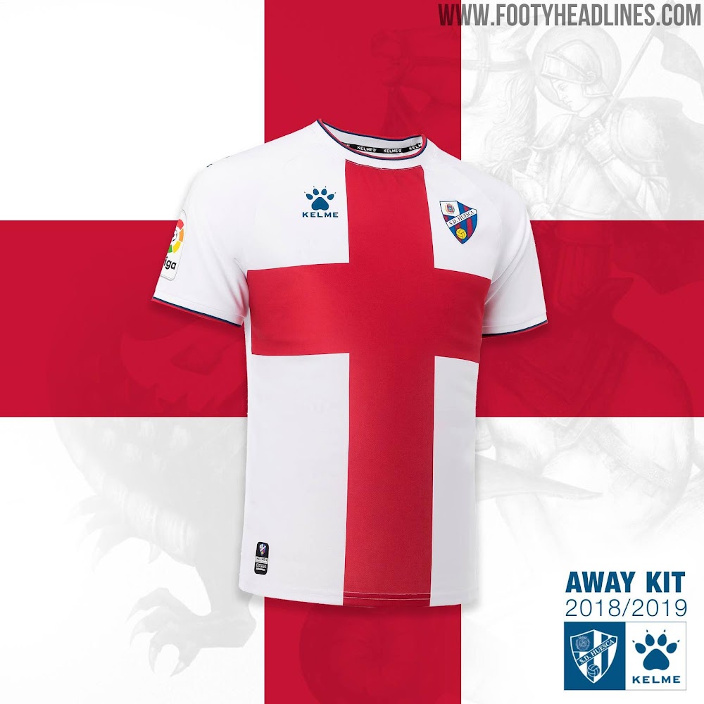 Huesca 18-19 La Liga Home, Away & Third Kits Revealed - Footy Headlines