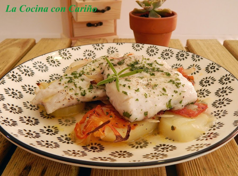 Merluza al horno | Cocina