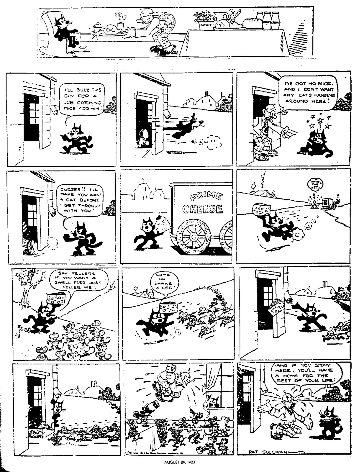 MARVELEANDO CON LOS HUEVONAZOS: FELIX EL GATO