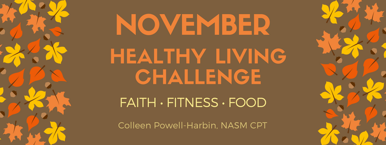 November Healthy Living Challenge | Colleen's Inside Job
