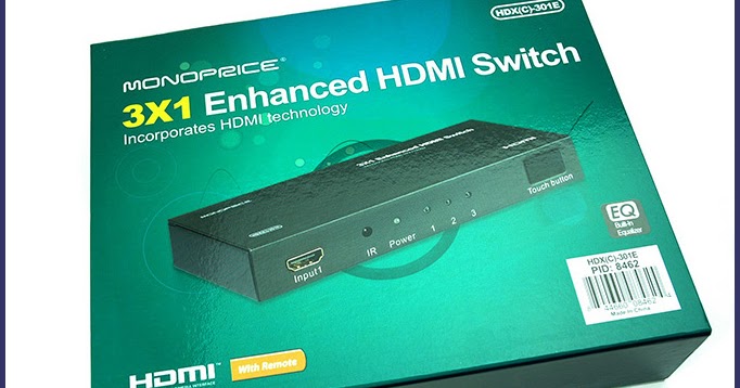 Techunboxed: Monoprice HDX(C)-301E 3-Port HDMI Switch [Review]