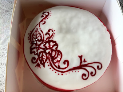 Happy Muslim Mama: Picture of the Day - 26-01-13: Mendhi Cake