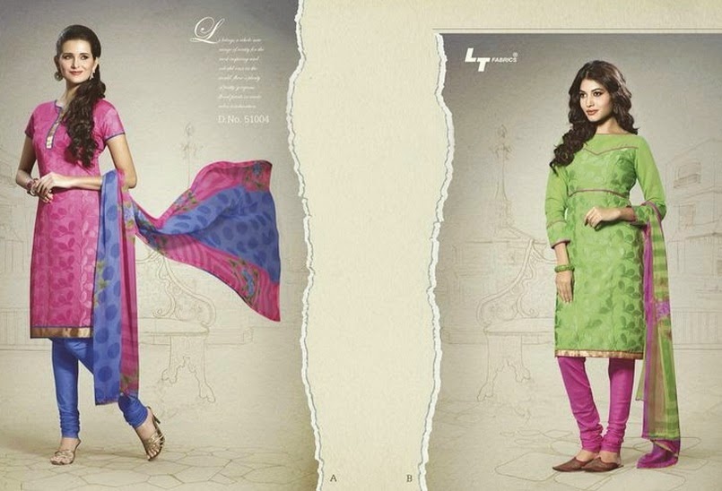 Riez Collectionz: LT FABRIC CHUDI MATERIAL