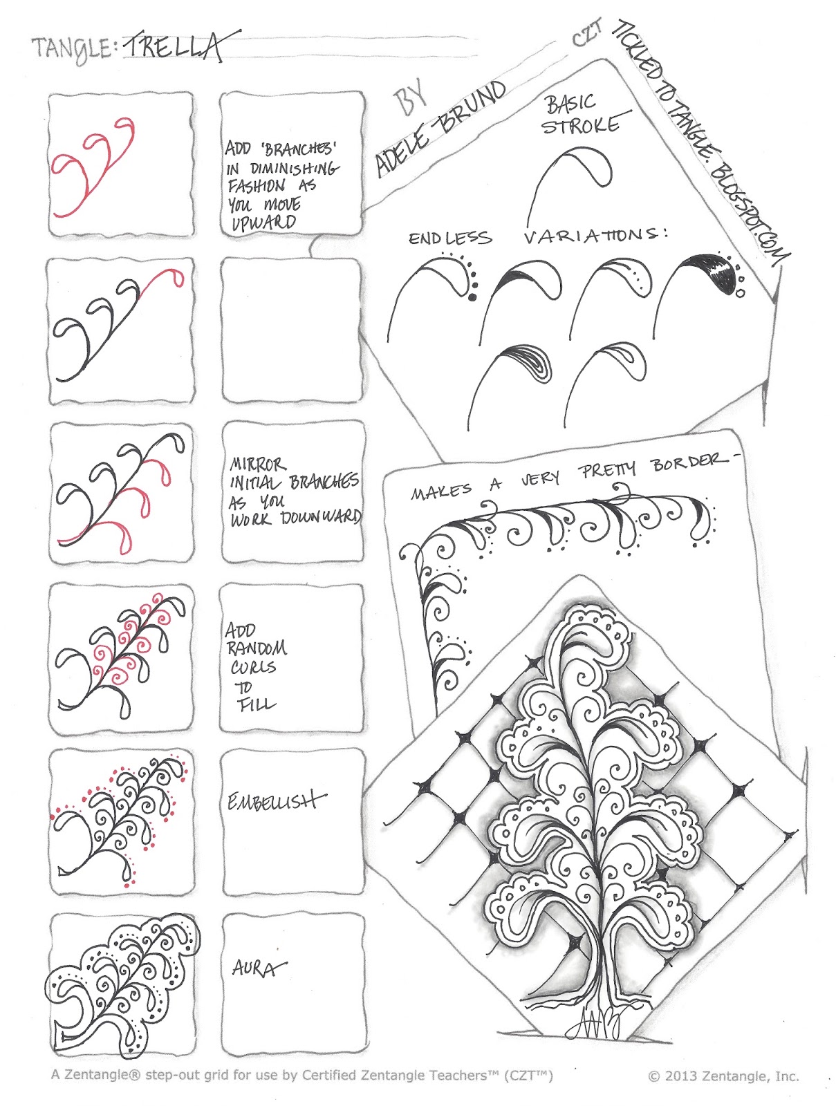 Tickled To Tangle: "It's a String Thing" #194 featuring Trella