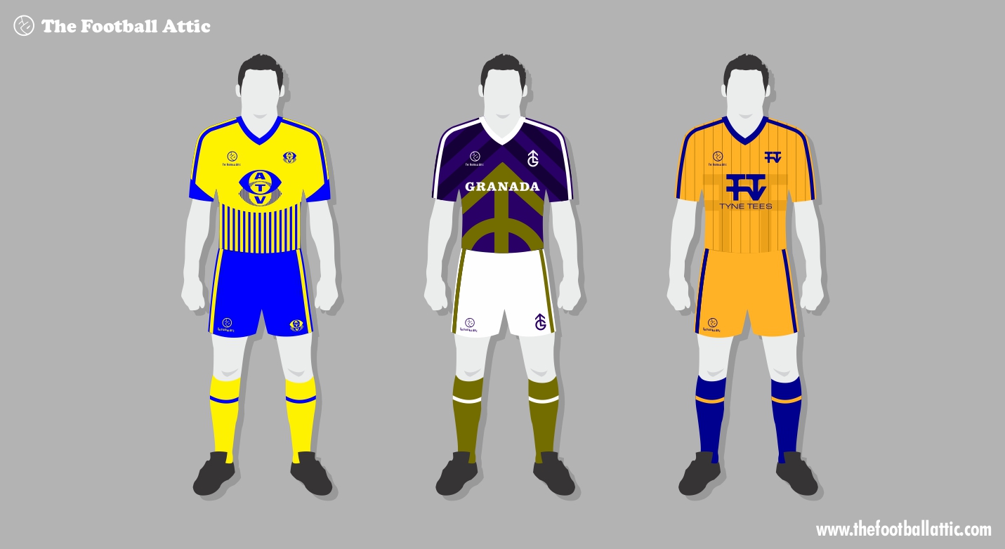 Fantasy Nostalgia: Regional ITV Football Kits ~ The Football Attic