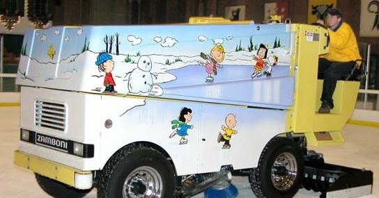 Just A Car Guy: Snoopy's home ice Zamboni, at the Redwood Empire Ice ...