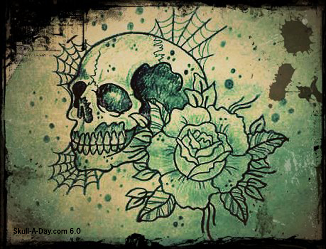 Ink & Flash Skulls
