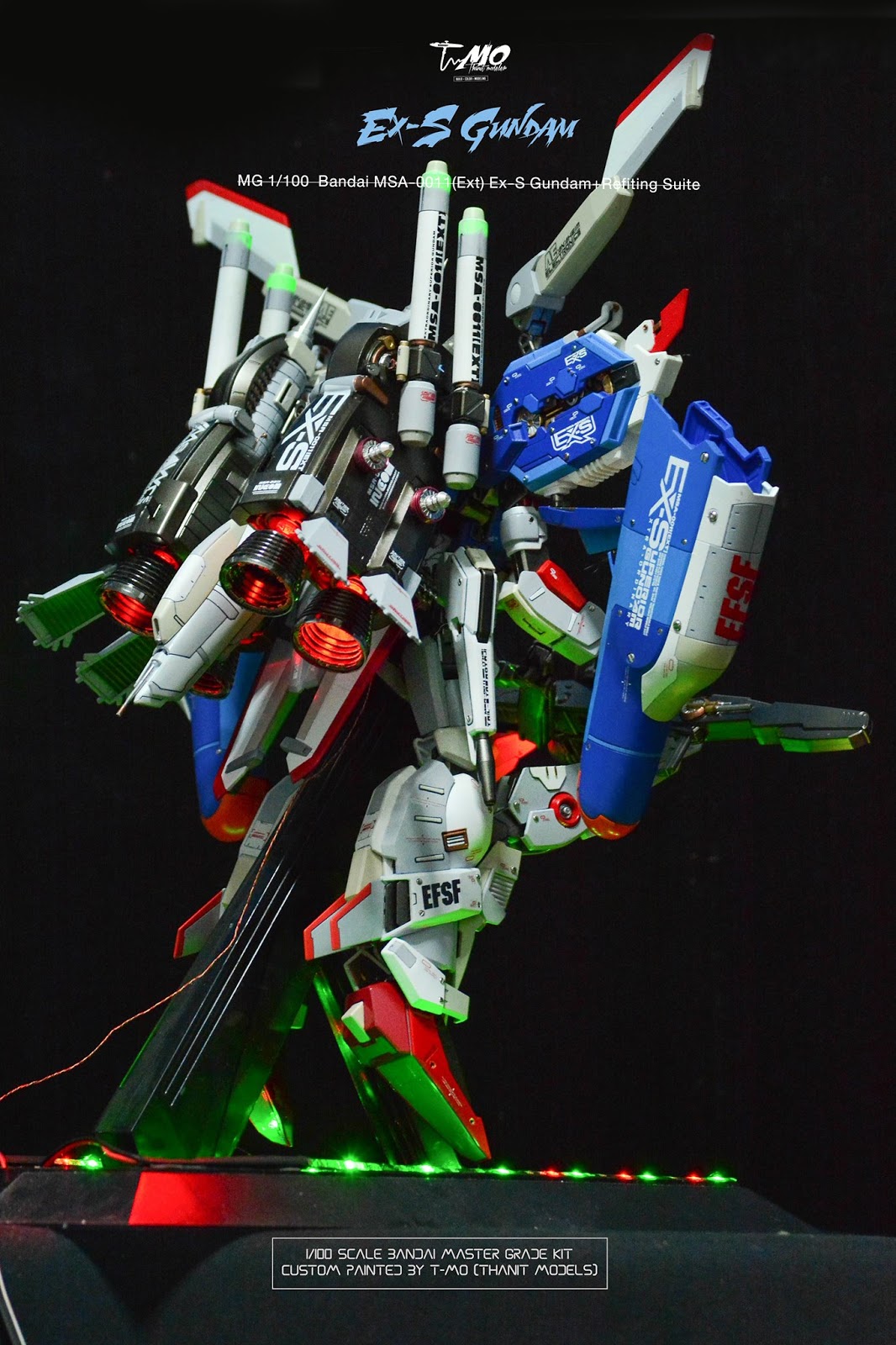 Custom Build: MG 1/100 Ex-S Gundam "Refit Suit"