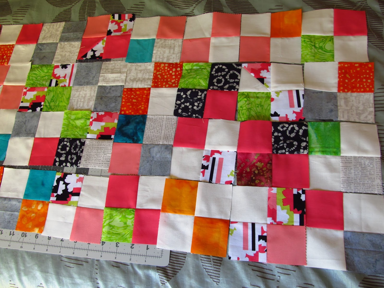 Crazy Victoriana crazy for quilts: Four Borders Done, Yellow against ...