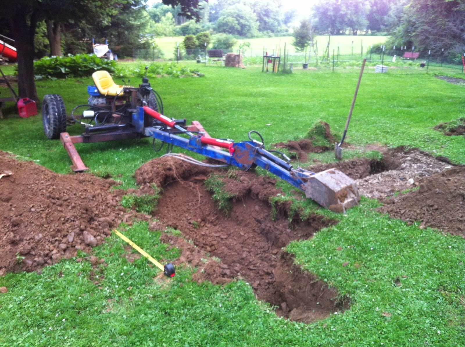 Workin the Cad Digger | My Tractor Forum