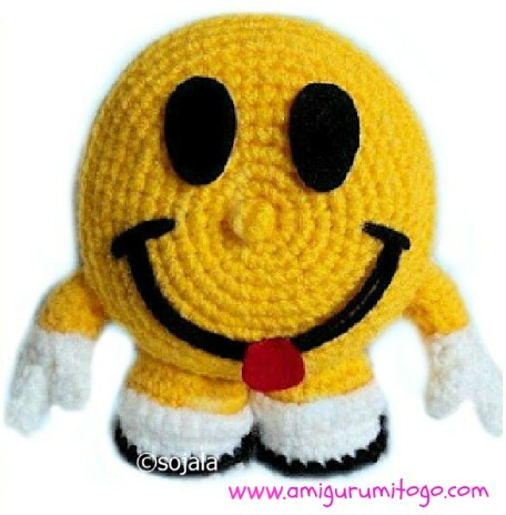 Smiley Happy Face Free Crochet Pattern
