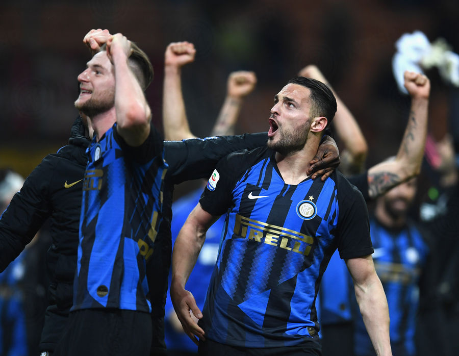 On Pitch | Inter Milan Debuts Nike 20th Anniversary Mash-Up Kit In ...