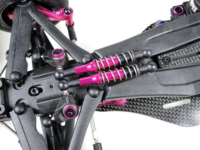 TC does RC: 3Racing Front Double Wishbone Suspension System