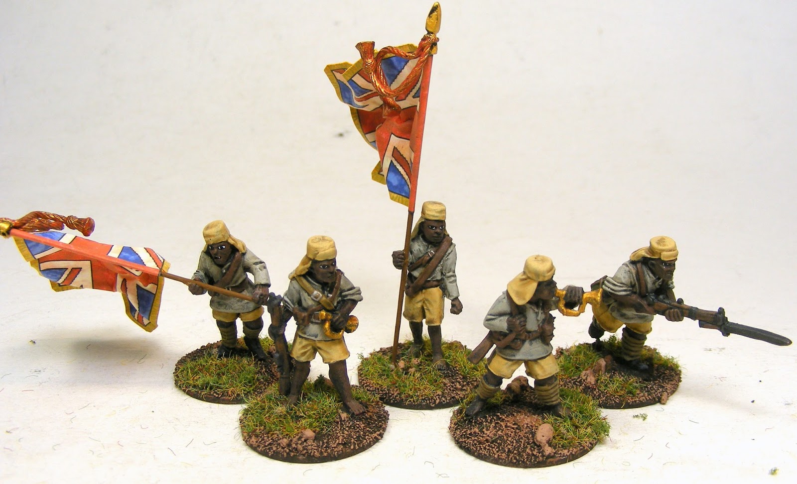 Evil Bob's Miniature Painting: 28mm WWI British from Brigade Games