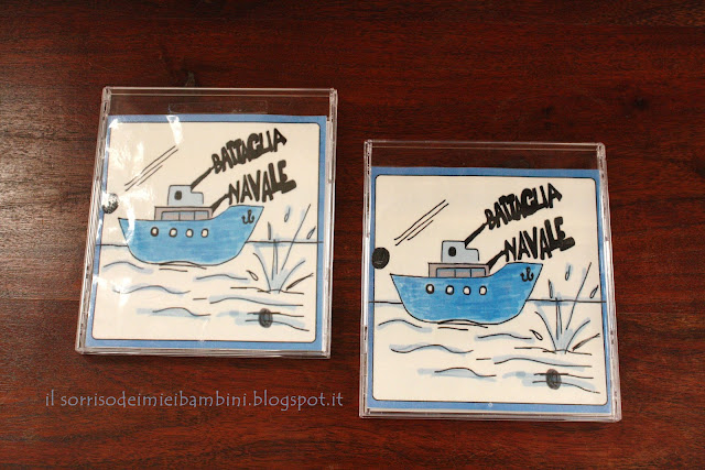 Il Sorriso dei miei Bambini: Battaglia navale (stampabile e da viaggio ...