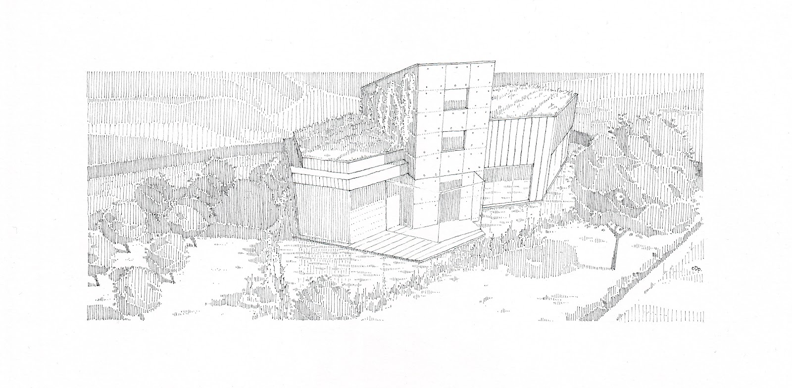 Hand Drawn Architectural Illustrations from Owen Pomery | Studio 425