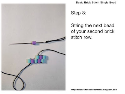 Brick Stitch Bead Patterns Journal: Basic Brick Stitch Single Bead ...
