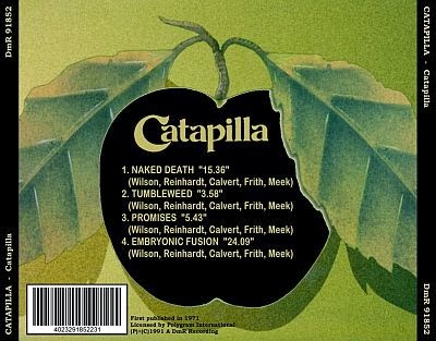 SouthernBluesRock: Catapilla 1971 Catapilla