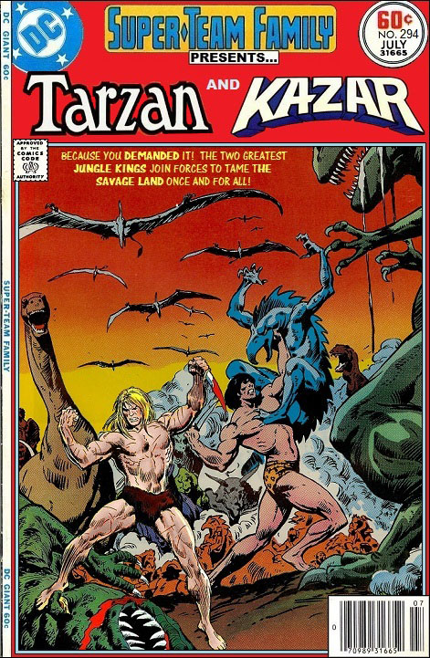 Super-Team Family: The Lost Issues!: Tarzan and Ka-Zar