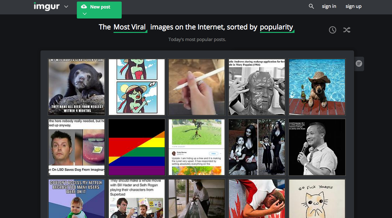 [分享] Imgur存放美麗事物的好所在