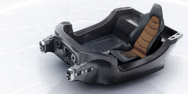 Every street or race car McLaren has built since 1981 uses a carbon ...