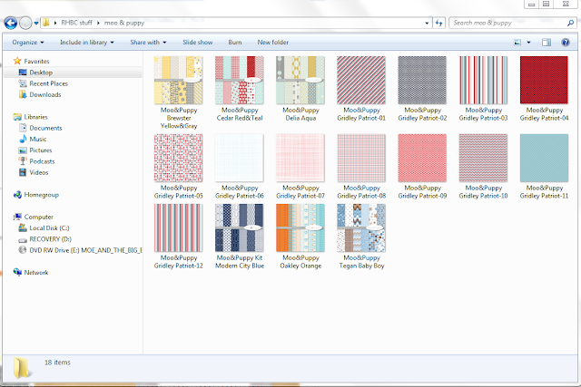 Digital Scrapbook Paper = Endless Possibilities | East Coast Creative