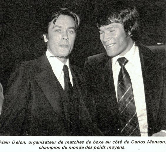 ALAIN DELON: AMISTAD CON CARLOS MONZÓN
