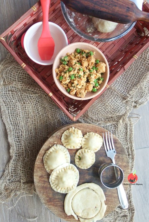 Baked Soya & Paneer Parcels | Soya & Cottage Cheese Stuffed Baked Parcels