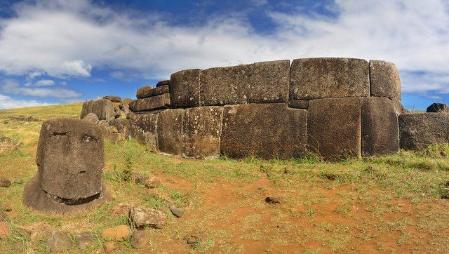 Hidden and little known places: Megaliths of Ahu Vinapu, Easter Island ...