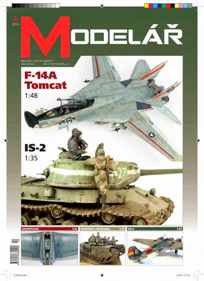 JS 2 model 1944 with crew in Modelar 02/2014, | planetFigure | Miniatures