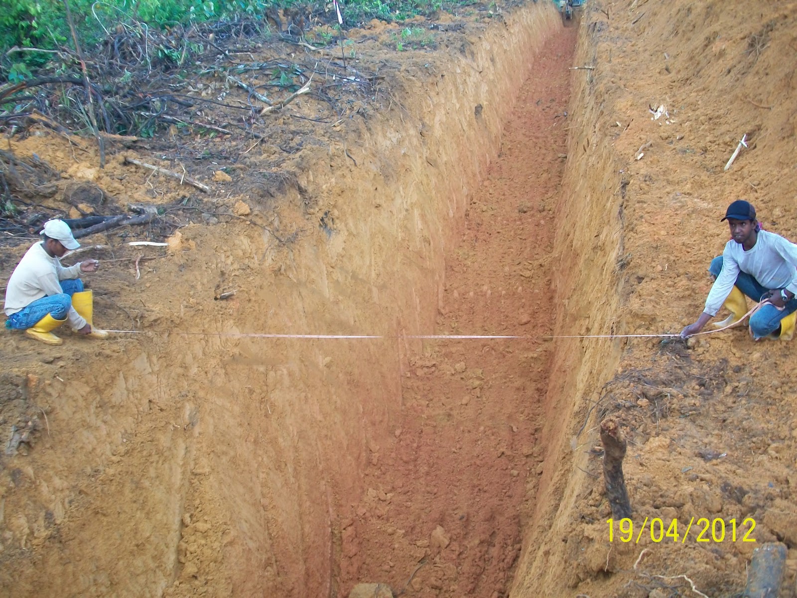 FB RTK MUKIM SEMANTAN: 05 - MEMBINA PARIT GAJAH