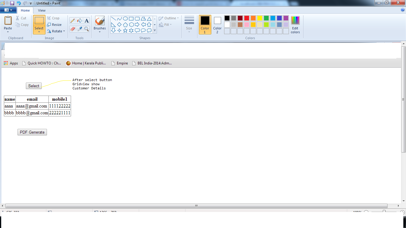 How to Export Gridview to PDF Document Generate in Asp.Net C# Using ITextSharp ~ ScreenShotsDrizzles