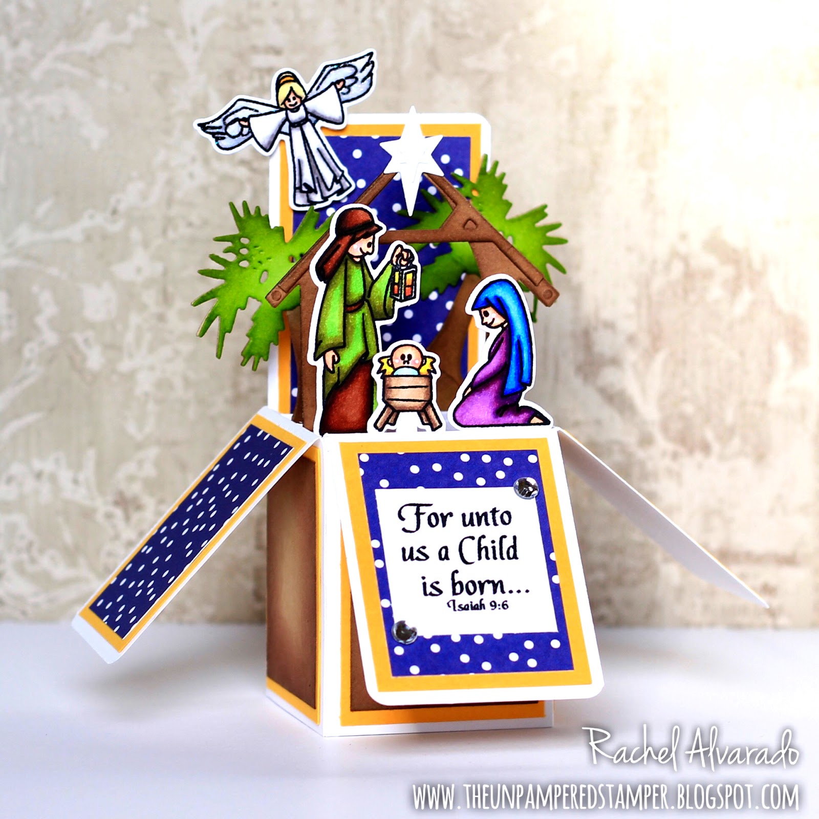 Nativity Scene – The Stamps of Life