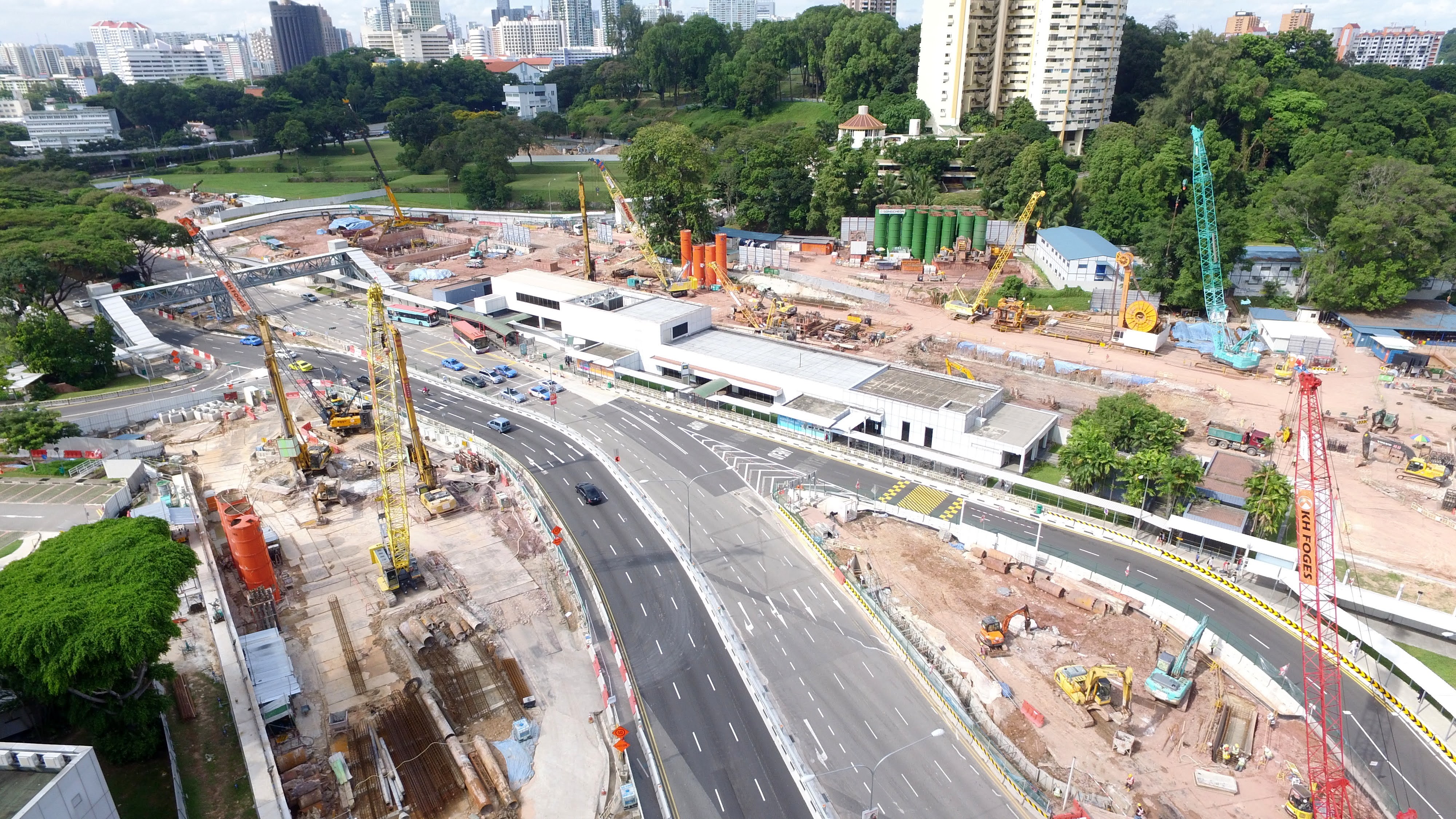 Thomson Line Construction: December 2015