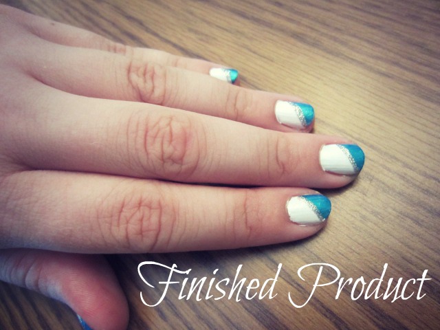 It's Just Me: DIY Slanted Nails