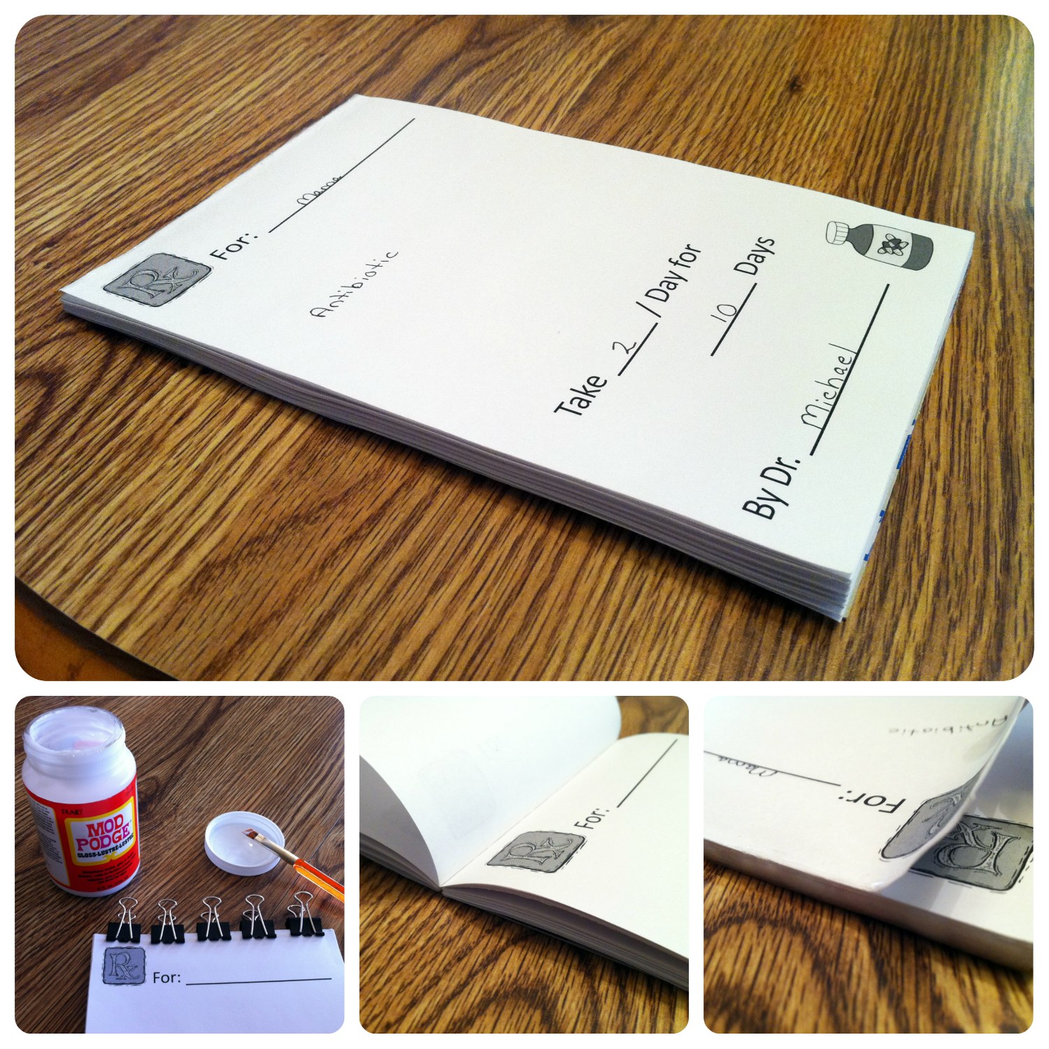 Creative Prescription Pad Design