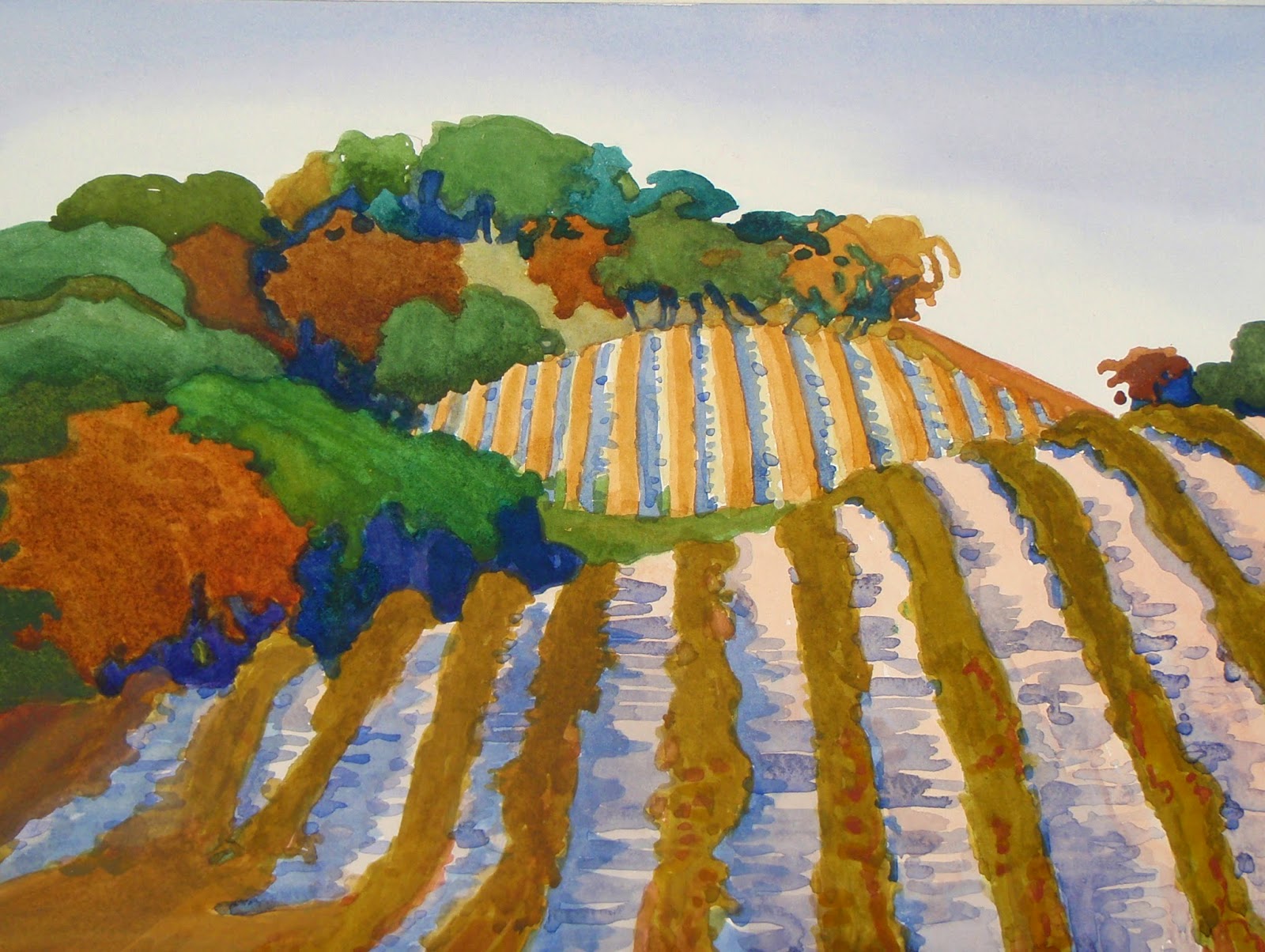 robin purcell california watercolors in the plein air tradition ...