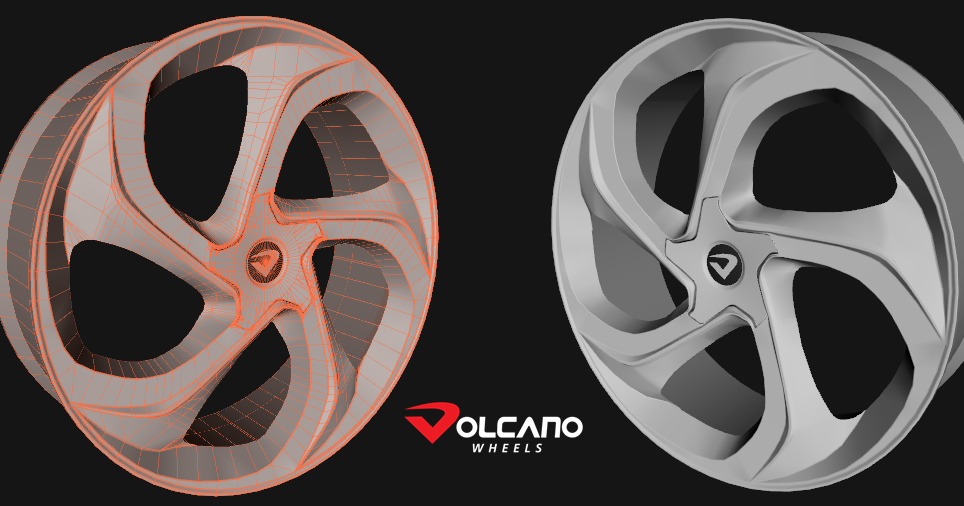 Luizinho3D:::..: roda volcano concept
