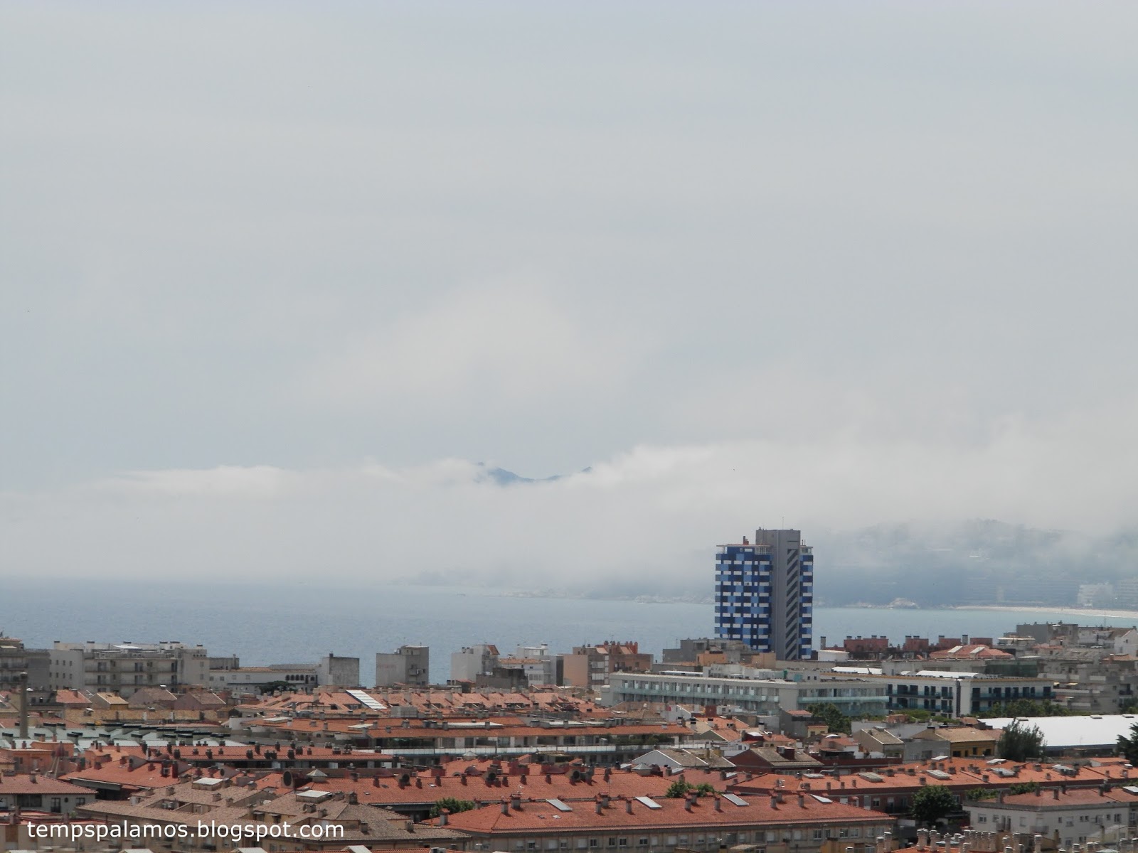 El temps a Palamós: 29 de maig: un nou espectacle al cel, amb boira d ...