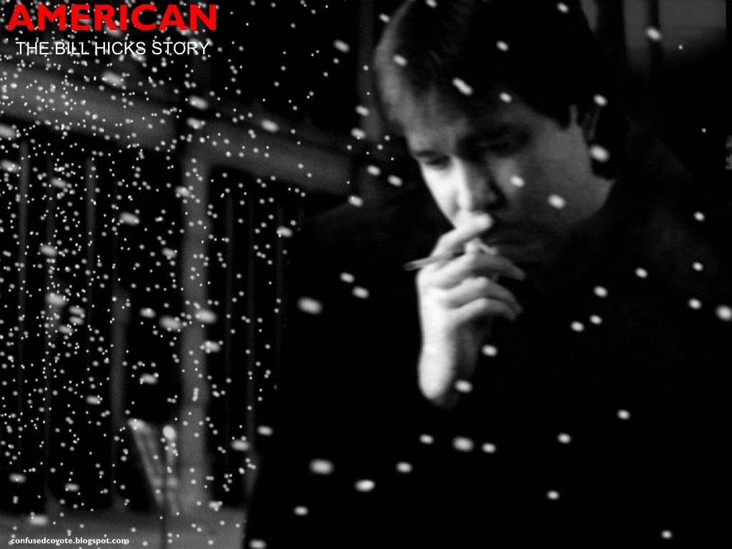 under the small umbrella: Bill Hicks Wallpaper