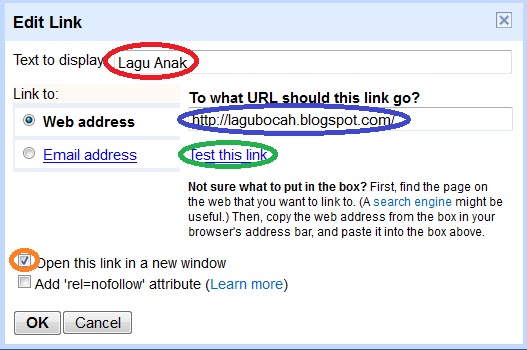 Cara Membuat Link Pada Tulisan dan Gambar | Bengkelozz