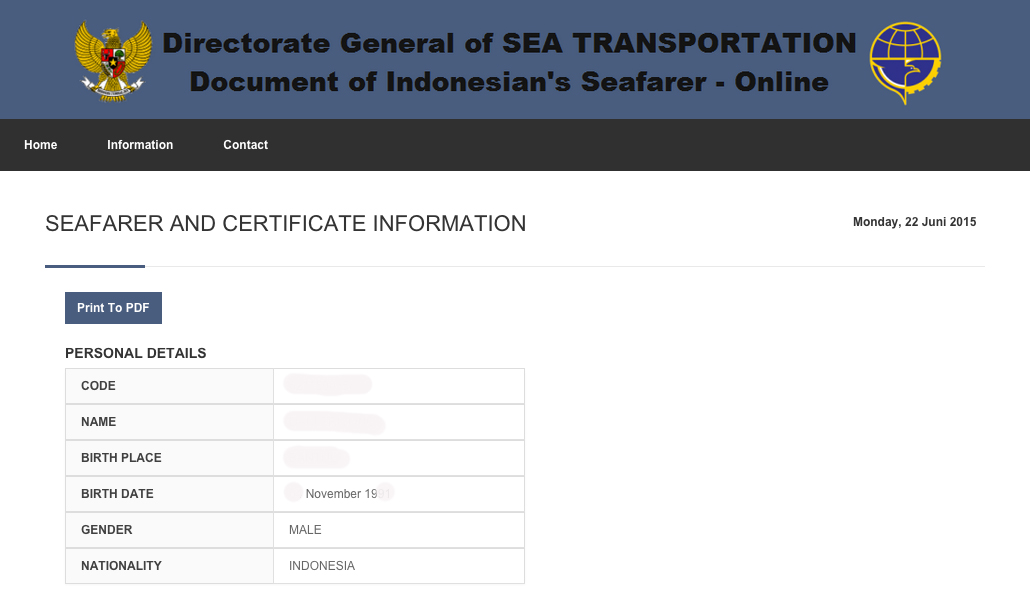 CARA MENGECEK ONLINE SERTIFIKAT PELAUT | PARA PELAUT PEMULA